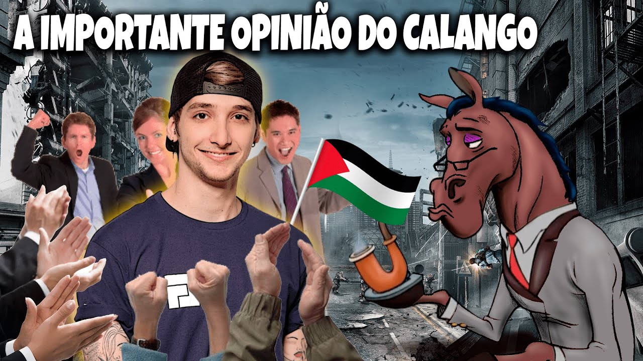 O IMPORTANTÍSSIMO PRONUNCIAMENTO DO CALANGO SOBRE A PALESTINA... - YouTube