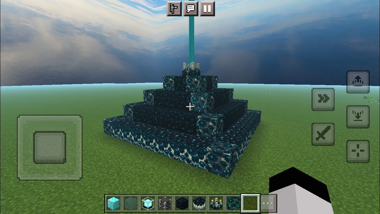 How to make a Sculk Pyramid in Minecraft (Really Cool) - YouTube