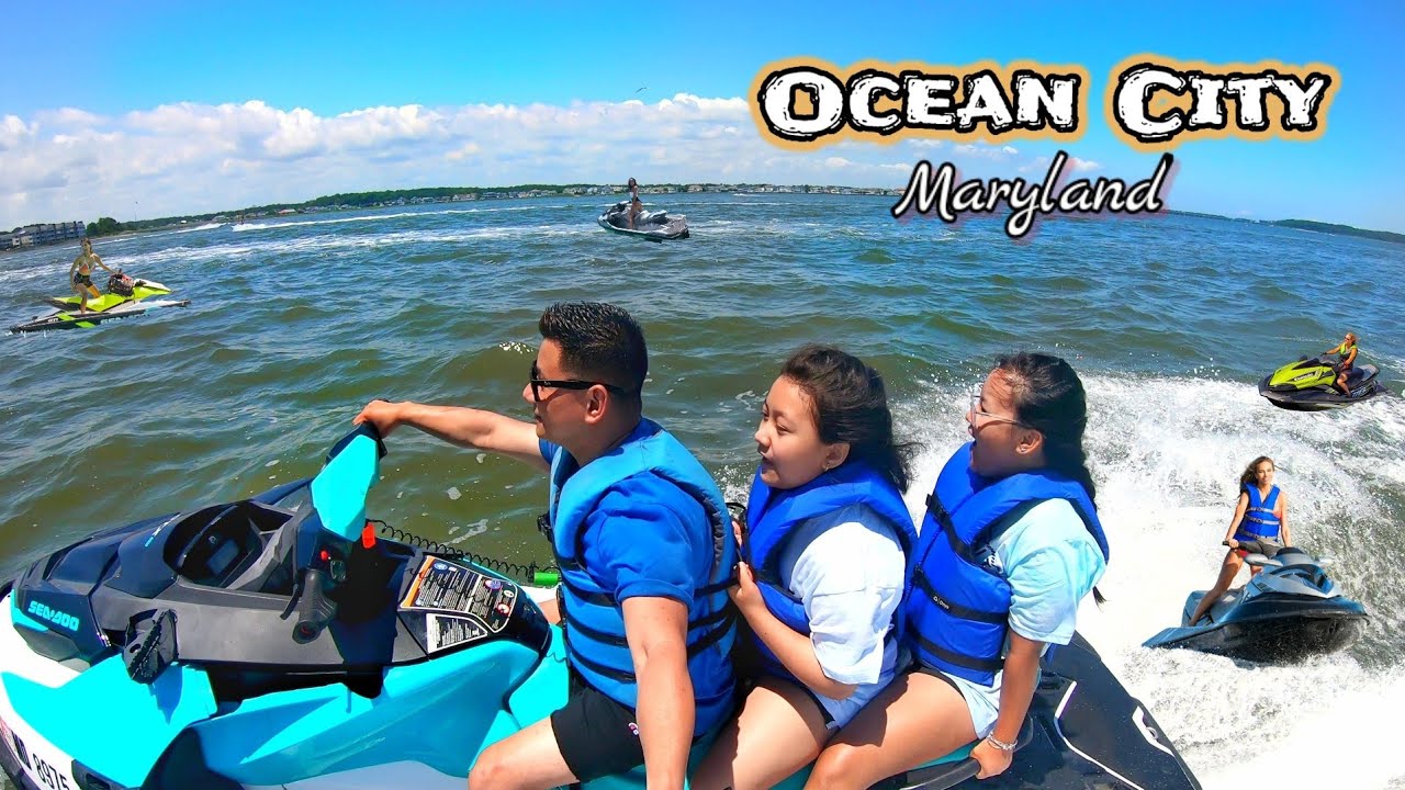 Ocean City, Maryland Jet Skiing | First Time Riding Jet Ski - YouTube