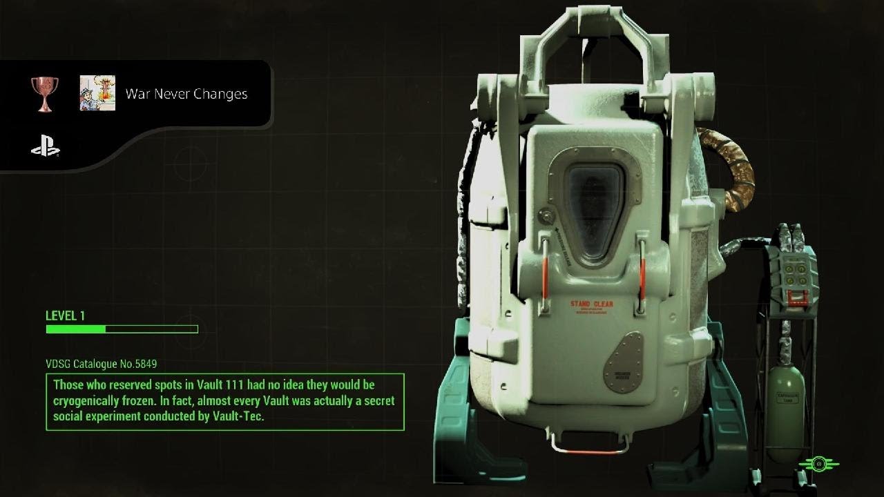 Fallout 4 - War Never Changes - YouTube