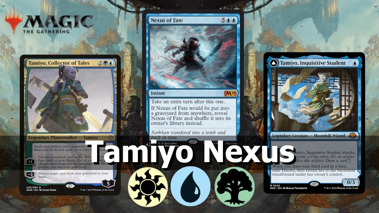 Tamiyo Turns... How I love this deck! | MTGA Deck Tech & Gameplay # ...