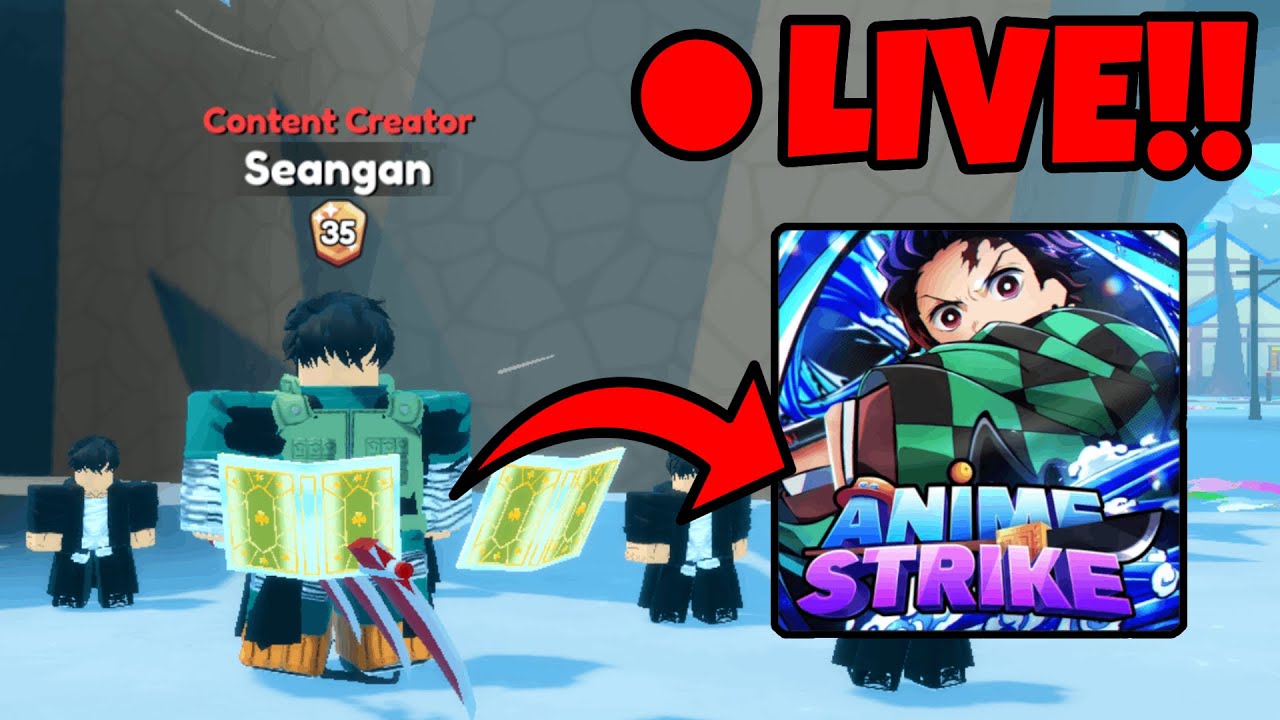 *LIVE* Grinding And Doing Carries In Anime Strike Simulator!! #5 - YouTube