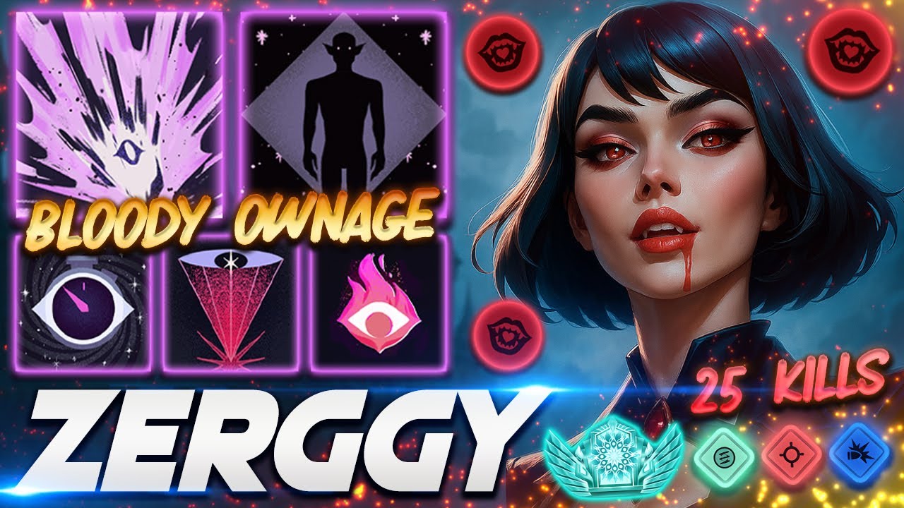 Zerggy Mina BLOODY OWNAGE 25 KILLS - Deadlock Pro Gameplay & Guides ...