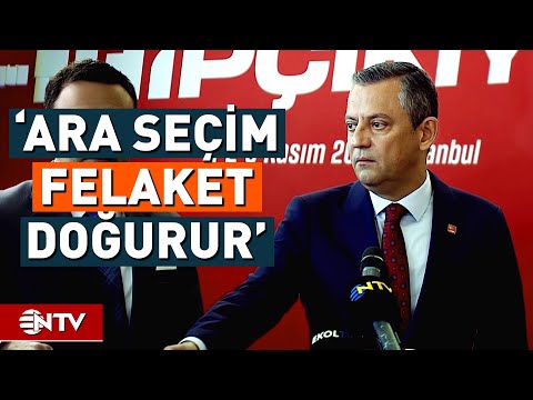 CHP Lideri Özgür Özel 'Sine-i Millet Tuzaktır' Çıkışı! | NTV