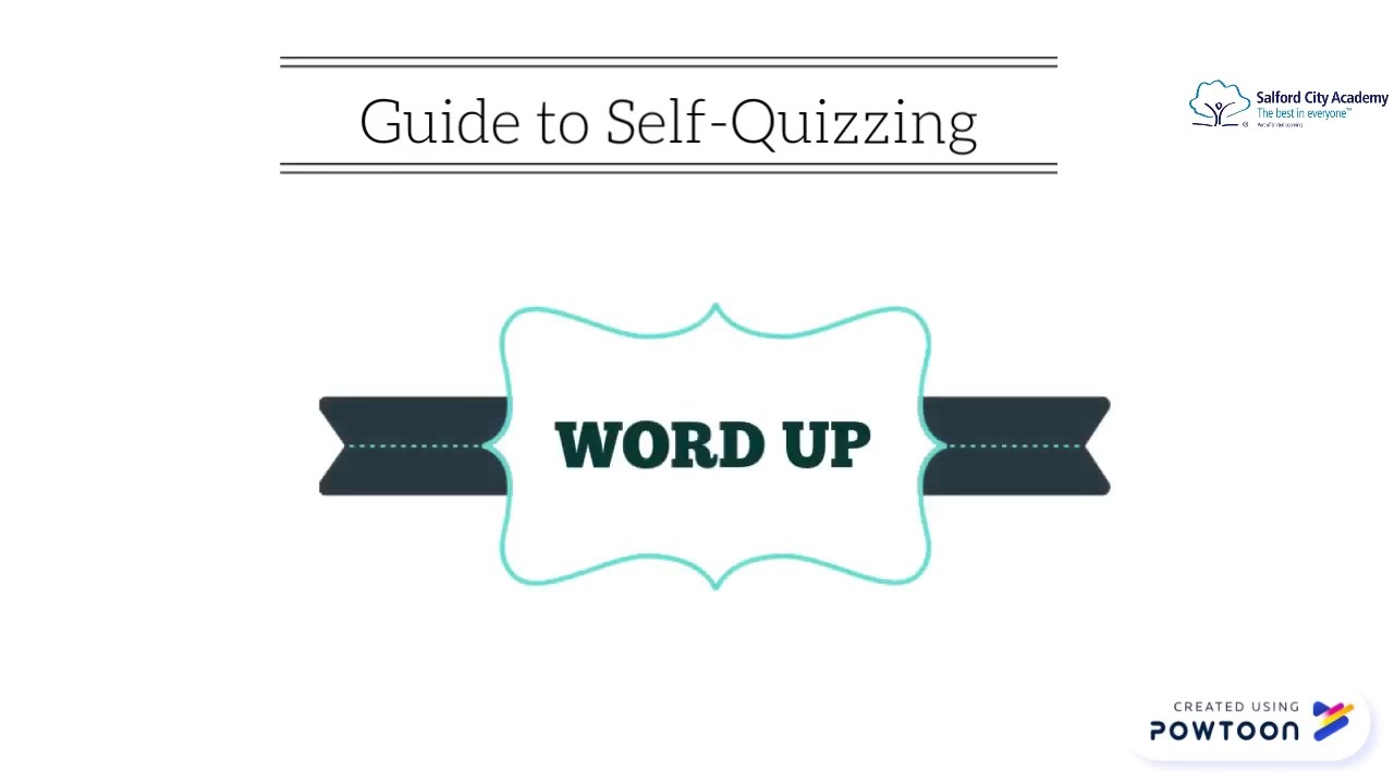 Guide to Self Quizzing - Word Up - YouTube