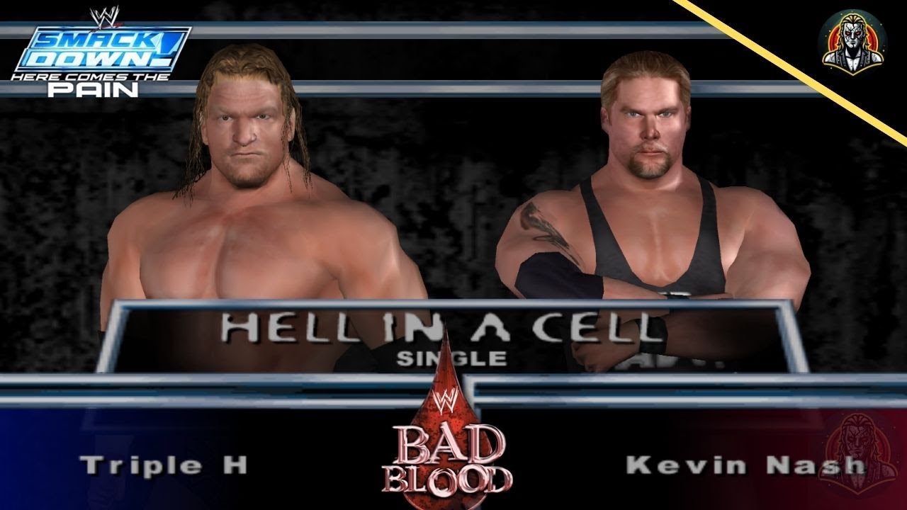 HELL IN A CELL Triple H vs Kevin Nash - Bad Blood 2003 - WWE Smackdown ...