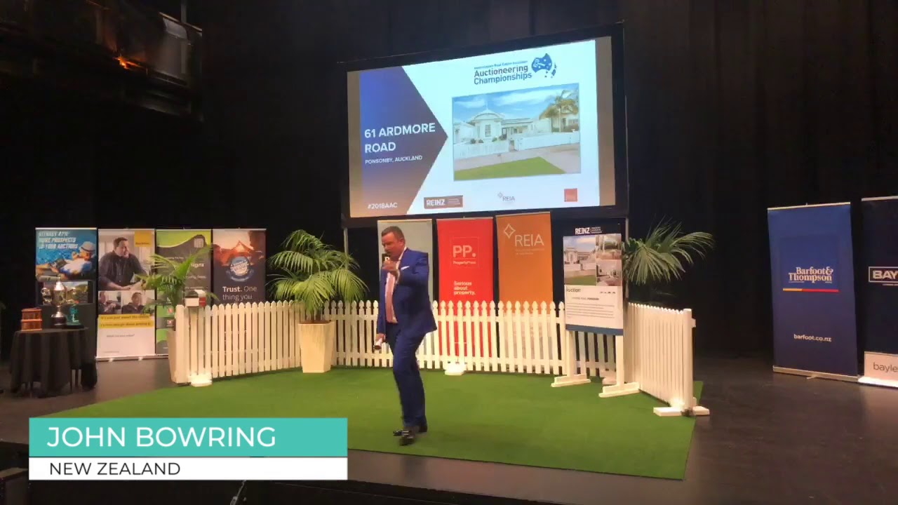 John Bowring - Finals Highlights 2018 Australasian Auctioneering ...