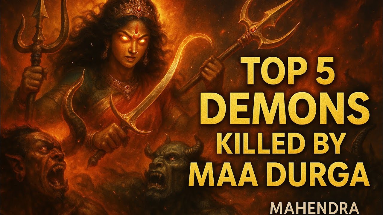 Maa Durga vs Demons – Top 5 Most Epic Battles 👑 - YouTube