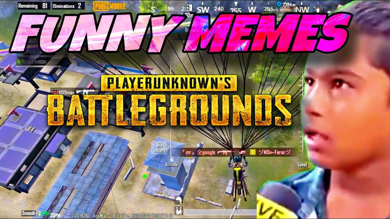 FUNNY MEMES PUBG MOBILE GAMEPLAY | BEST FUNNY GAMEPLAY | @PUBG-PARAGON ...