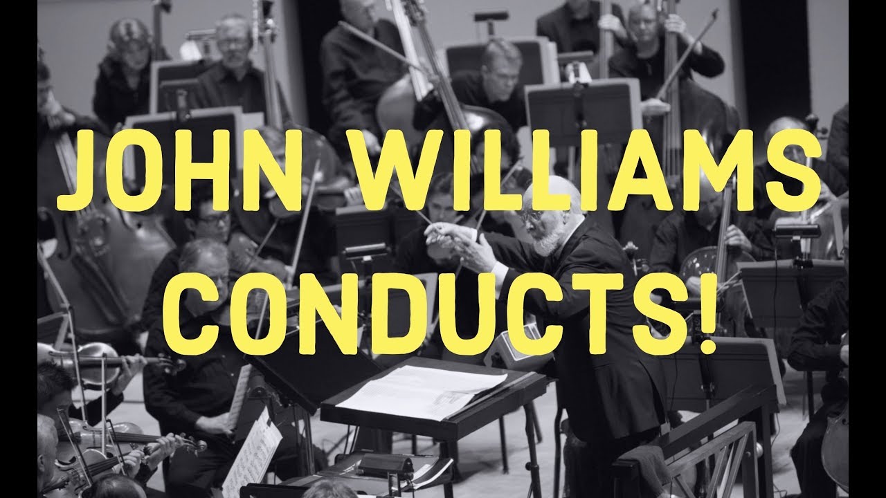 STAR WARS: THE LAST JEDI: John Williams conducting! - YouTube