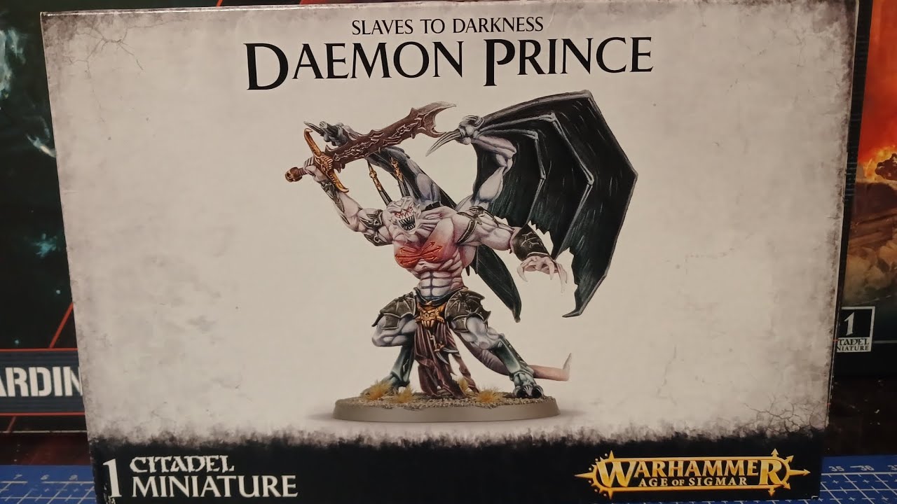 Типу ретро огляд на Daemon Prince для #warhammer #wh40k #chaos - YouTube