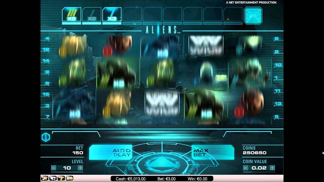 Alien Slots | Alien Gokkast | Bonus Game - YouTube