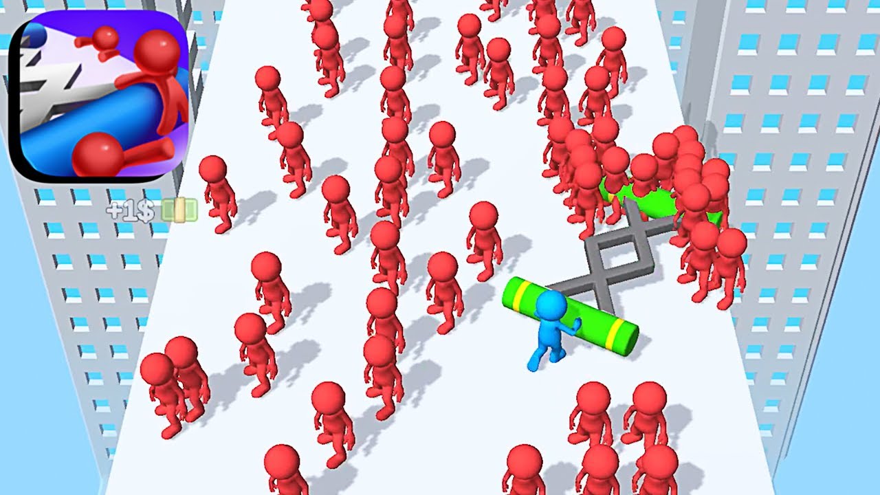 Rush Run - All Levels Gameplay Android,ios (Levels 1-4) - YouTube