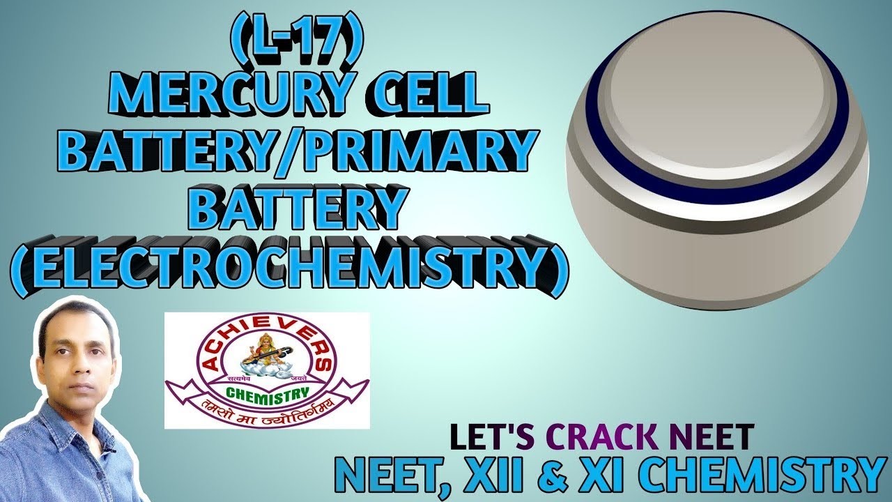 Button cell class 12 chemistry | mercury cell class 12 | batteries ...