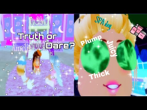 ROYALE HIGH SLEEPOVER & SPA DAY 🌙 🧖🏻‍♀️ - YouTube