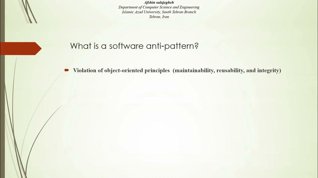 ICCKE22-Experimental evaluation and comparison of anti-pattern detection tools by the gold ...