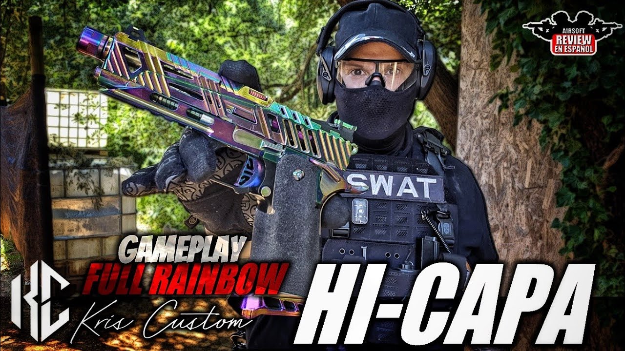 FULL RAINBOW HI-CAPA 4.3 UPGRADE KRIS CUSTOM | Airsoft Review en ...