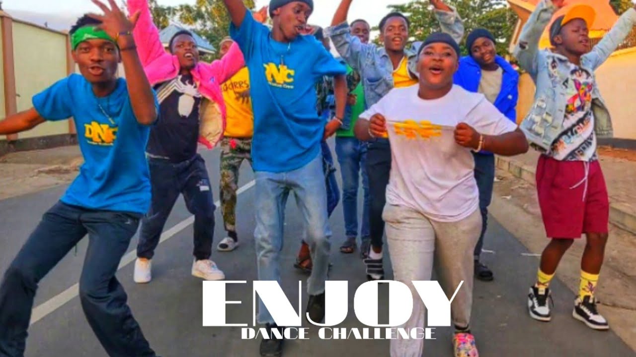 Jux ft diamond platnumz ENJOY DANCE CHALLENGE - YouTube