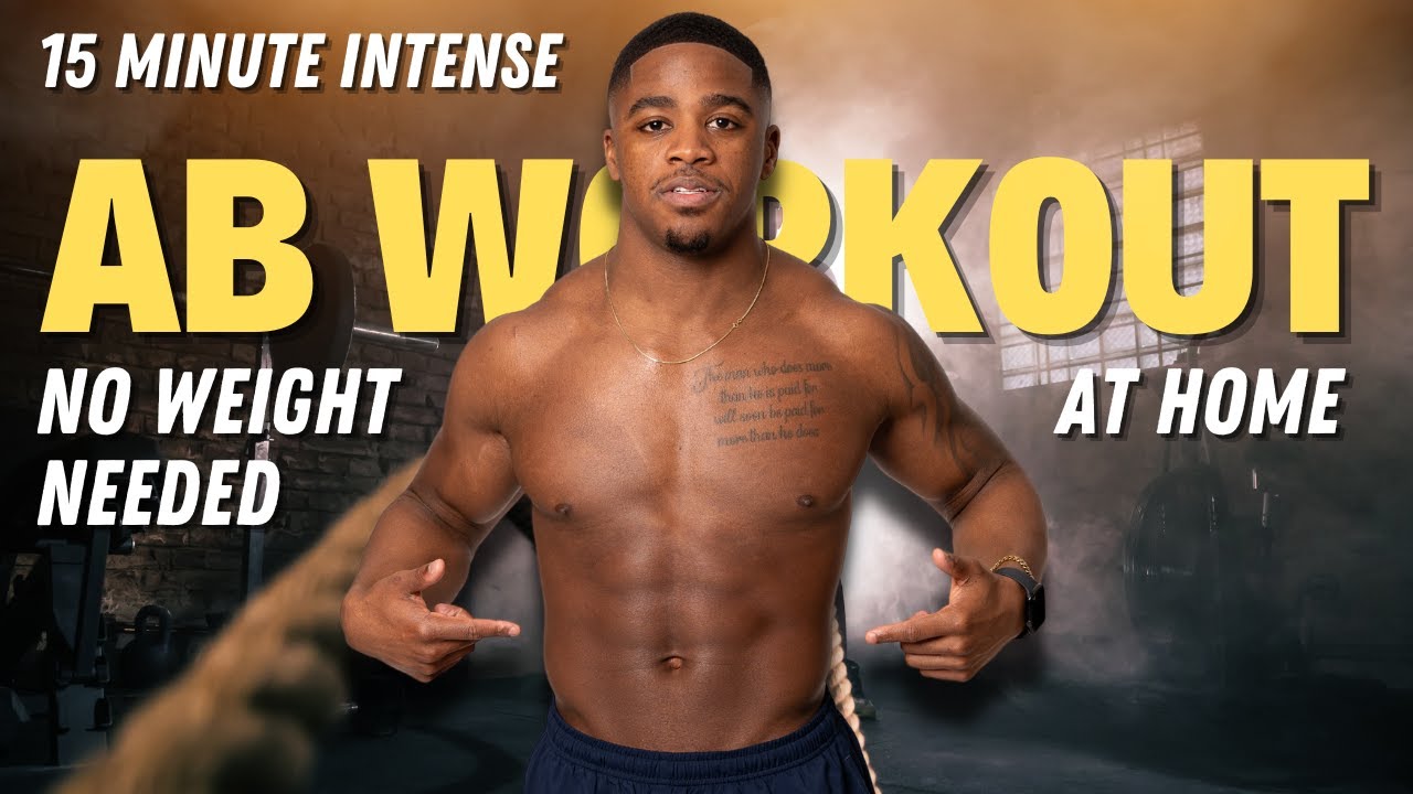 15 Minute AB Workout| 6-Pack Routine - YouTube
