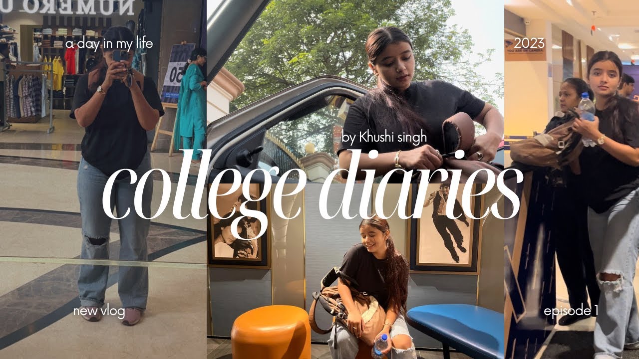 A day in college + movies + friends😍 ️🌸 #vlog #ytvlogs #collegelife # ...