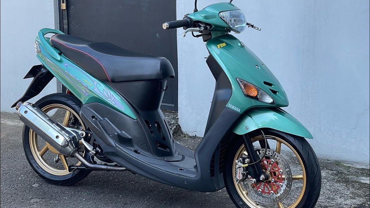Review Yamaha Mio Sporty Modif Simple Proper - YouTube