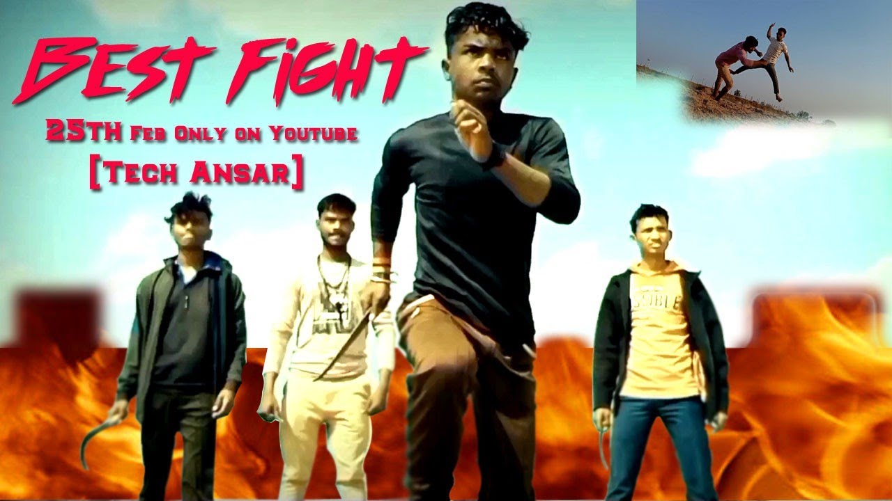 New Best Fight action Edit with KineMaster | Action Fight scene editing ...