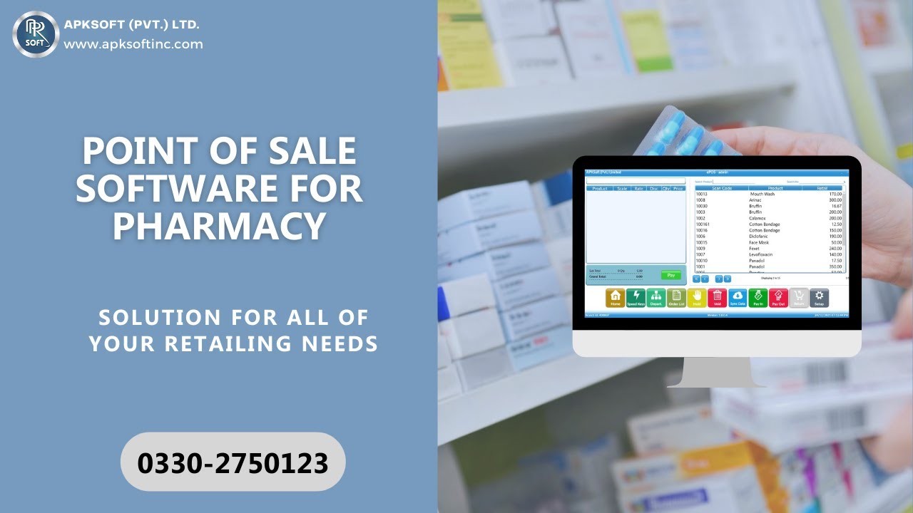 Pharmacy Software | POS Software for Pharmacies | POS | Pharmacy ...