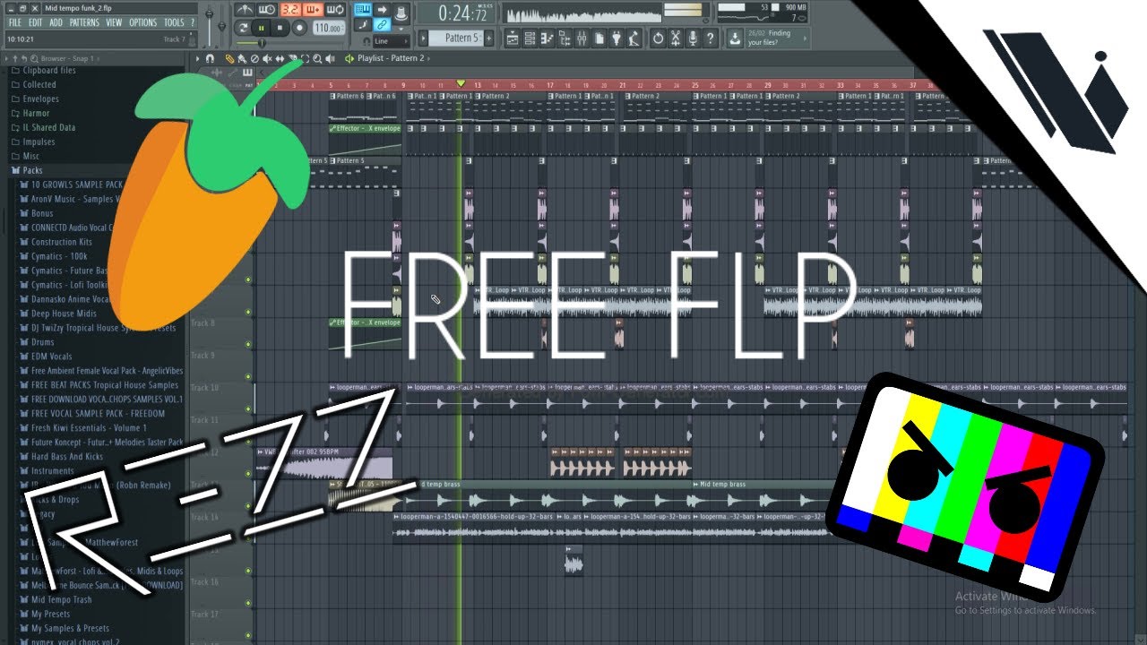 FREE FLP - Angry & Messy Mid Tempo Drop - YouTube