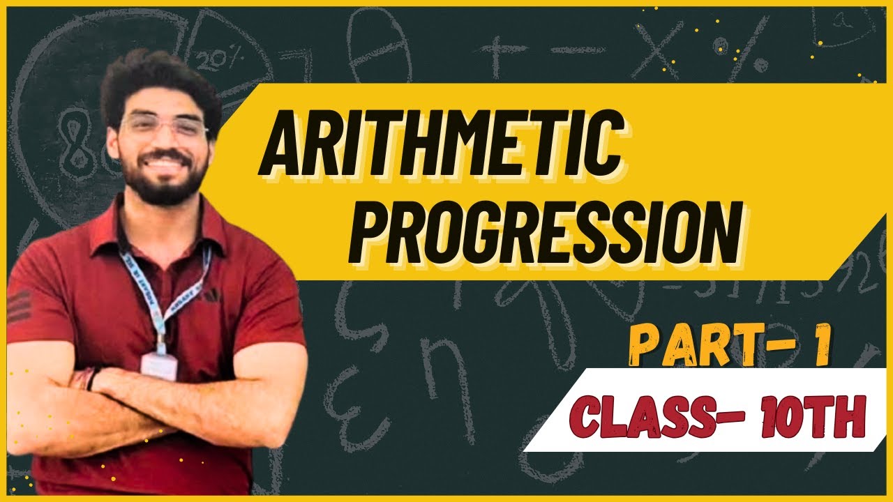 Arithemetic progression class 10th part 1 - YouTube