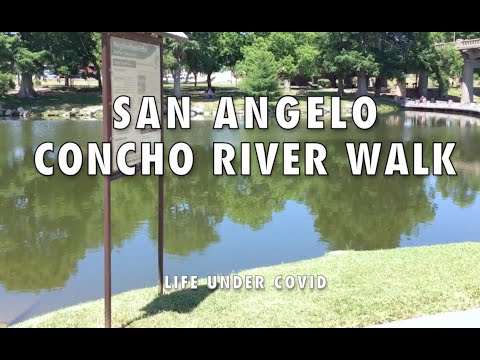 San Angelo River Walk - YouTube