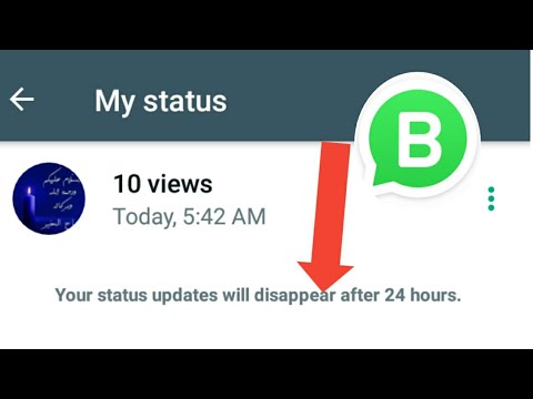 Your status updates will disappear after 24 hours | WhatsApp status ...