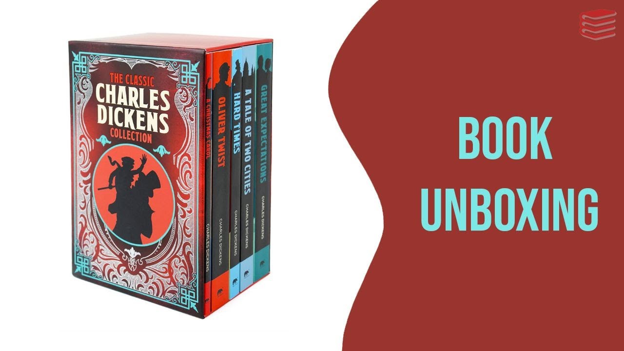 The Classic Charles Dickens Collection 5 Books Box Set - Book Unboxing ...