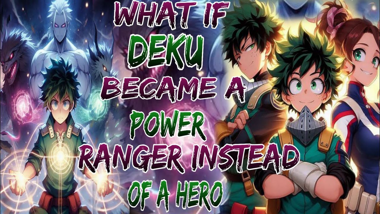 What If Deku Became a Power Ranger Instead of a Hero - YouTube