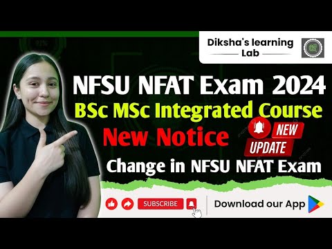 New Update from NFSU NFAT 2024 || Surprise Exam for BSc MSc Criminology ...