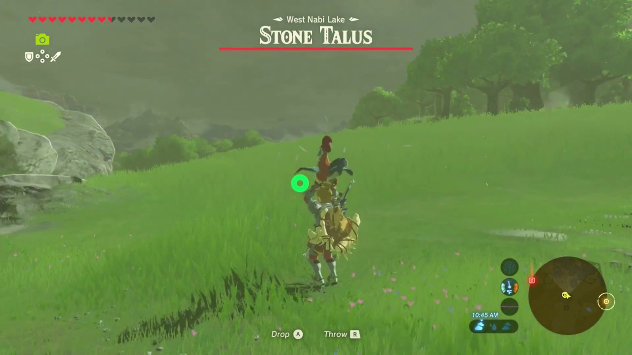 Zelda Breath of the Wild Cucco How to beat enemies with a chicken - YouTube