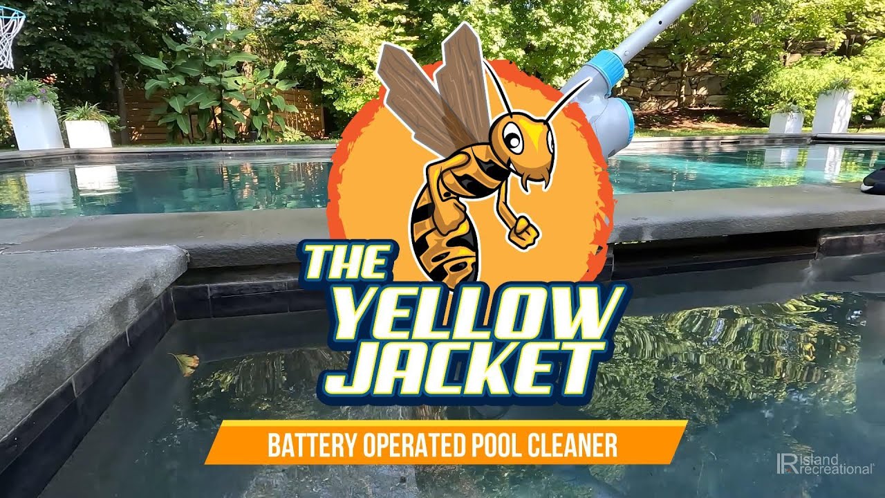 Yellow Jacket Swimming Pool Handheld Swimming Pool Cleaner - Island ...