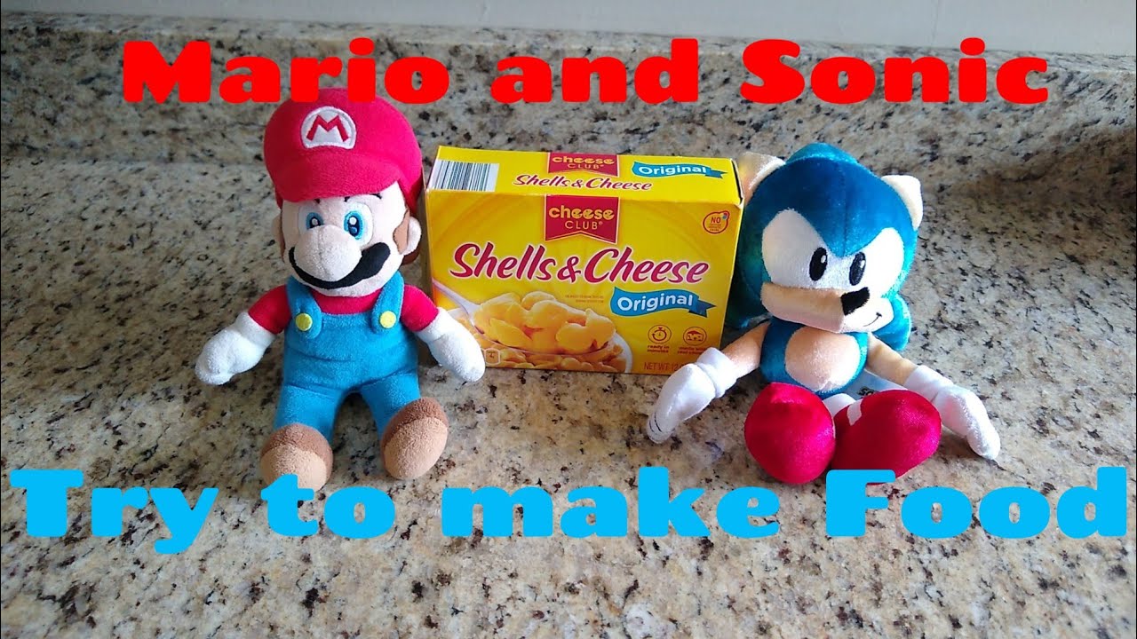 Mario and Sonic try to cook food (SM134) - YouTube