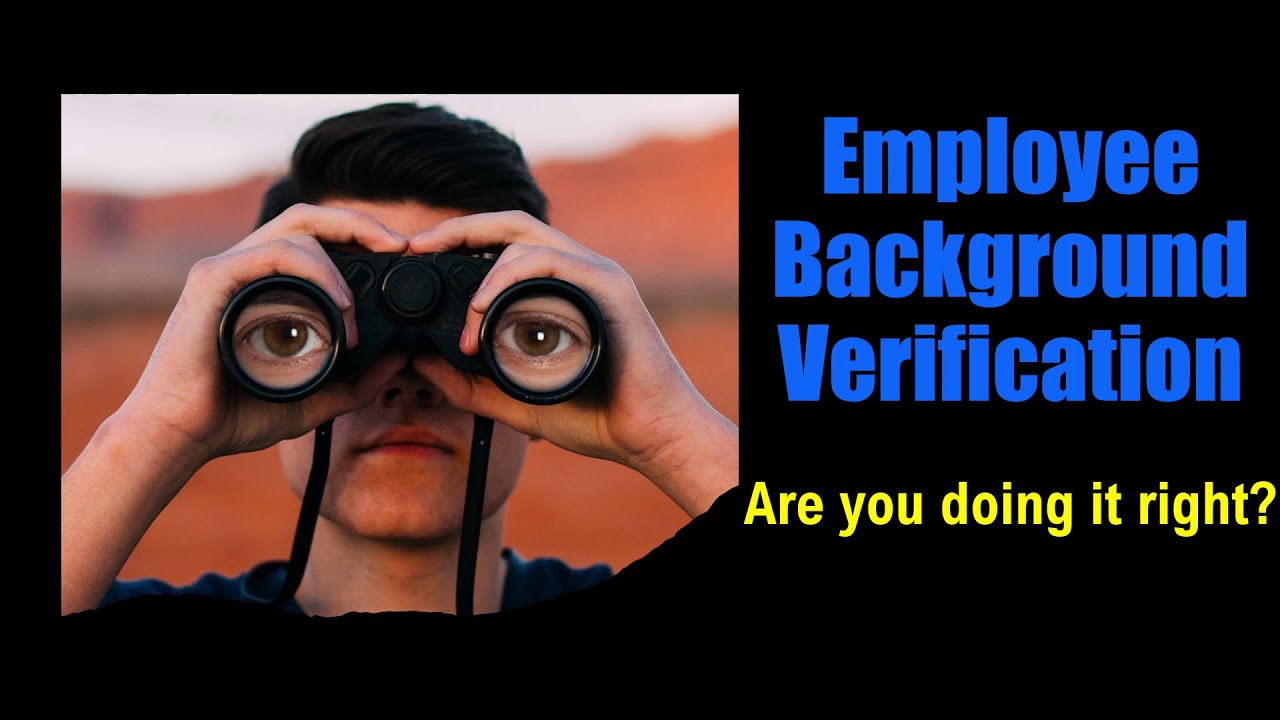 Employee Background Verification with sample questions | How to perform ...
