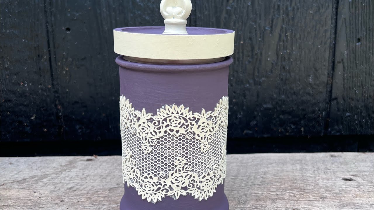 Lacey, Elegant, Easy Home Decor DIY! - YouTube