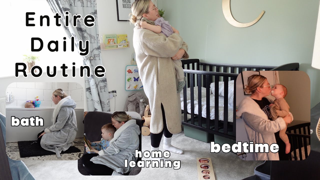 DAILY ROUTINE OF SOLO BUSY MUM OF 2 ☀️ MORNING TO EVENING 🌙 SCHOOL RUN ...