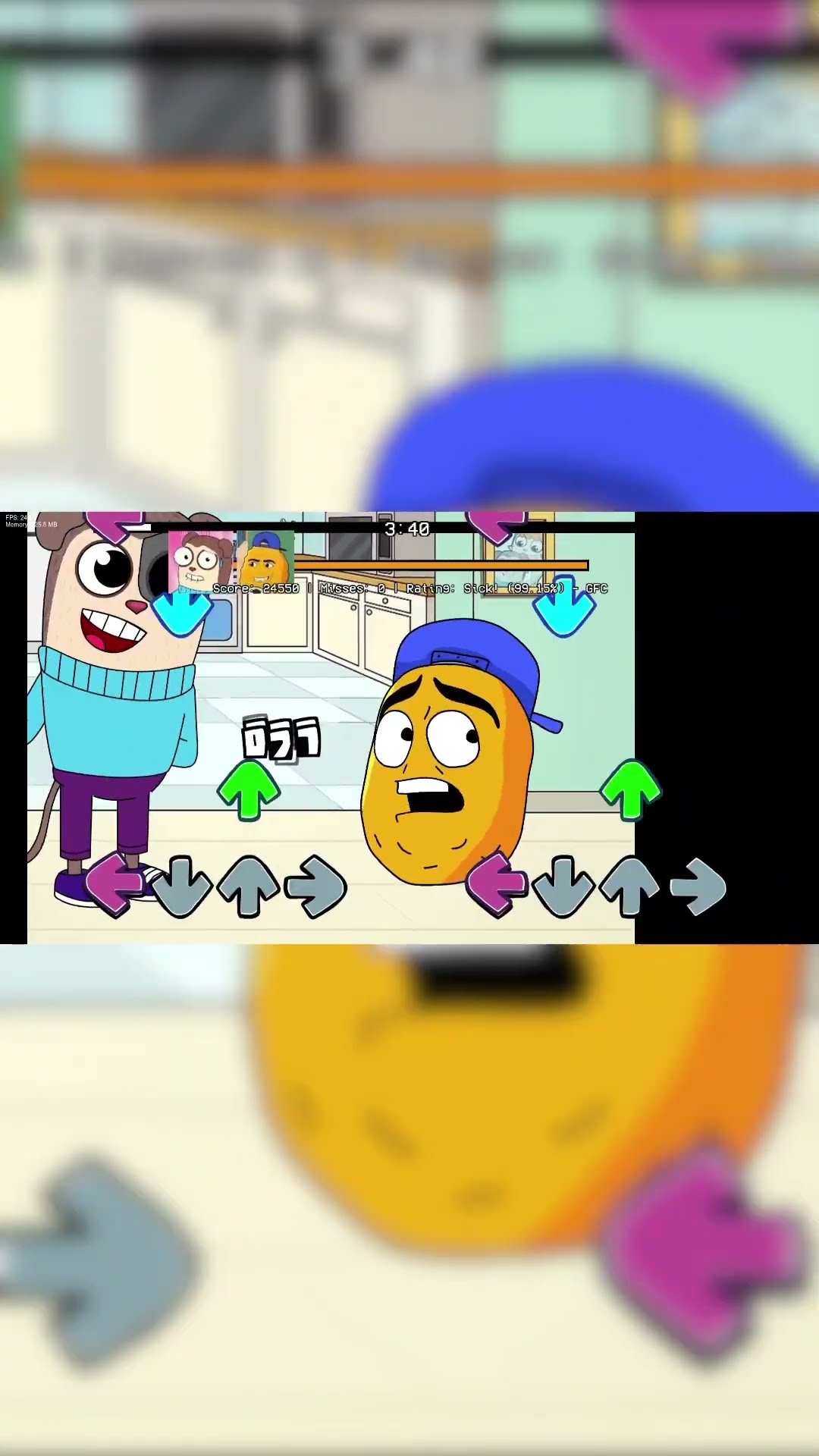 Triflethumb fanmade #fridaynightfunkin - YouTube