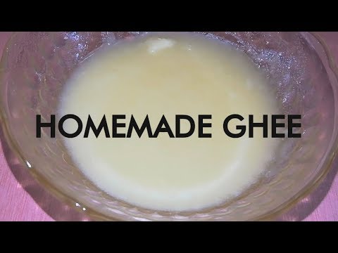 Homemade Ghee | How to make Ghee from Malai