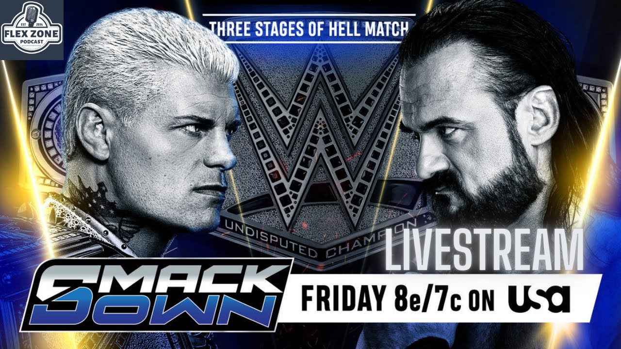 WWE Friday Night SmackDown Livestream Watch Along! | 3 STAGES OF HELL ...