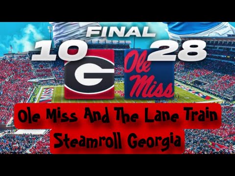 Ole Miss Beats Down The Georgia Bulldogs - YouTube