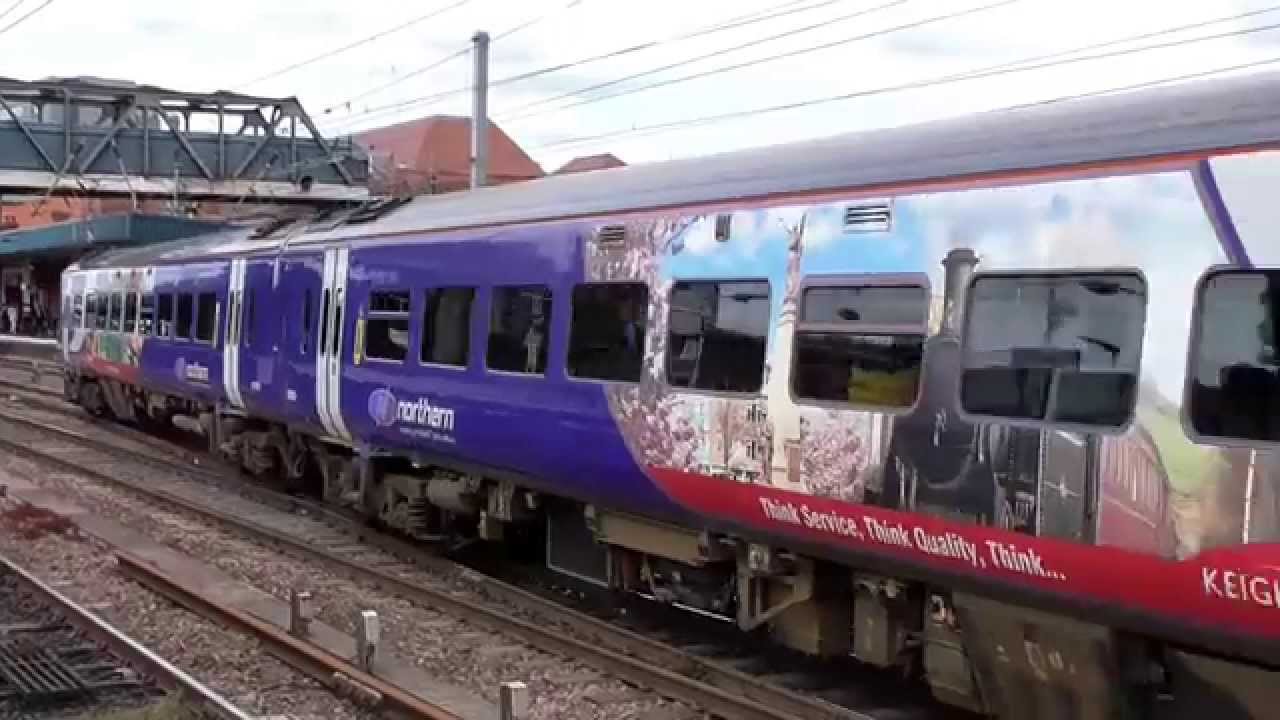 Northern Rail Class 158 Arriving Into Doncaster (30/5/15) - YouTube
