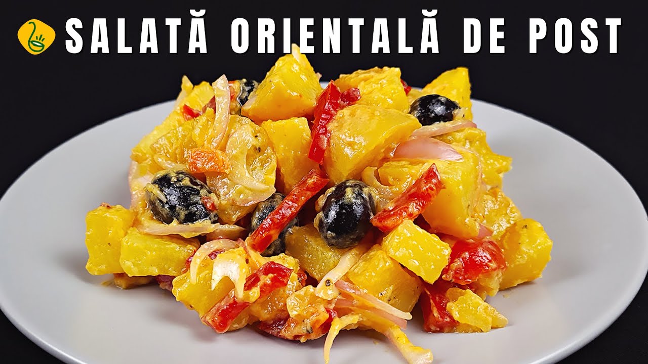 Salata orientala de post cu maioneza de mustar - un deliciu in ...