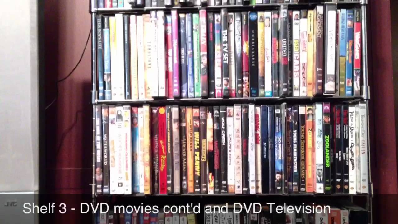 My Blu-ray and DVD Collection - Overview - YouTube