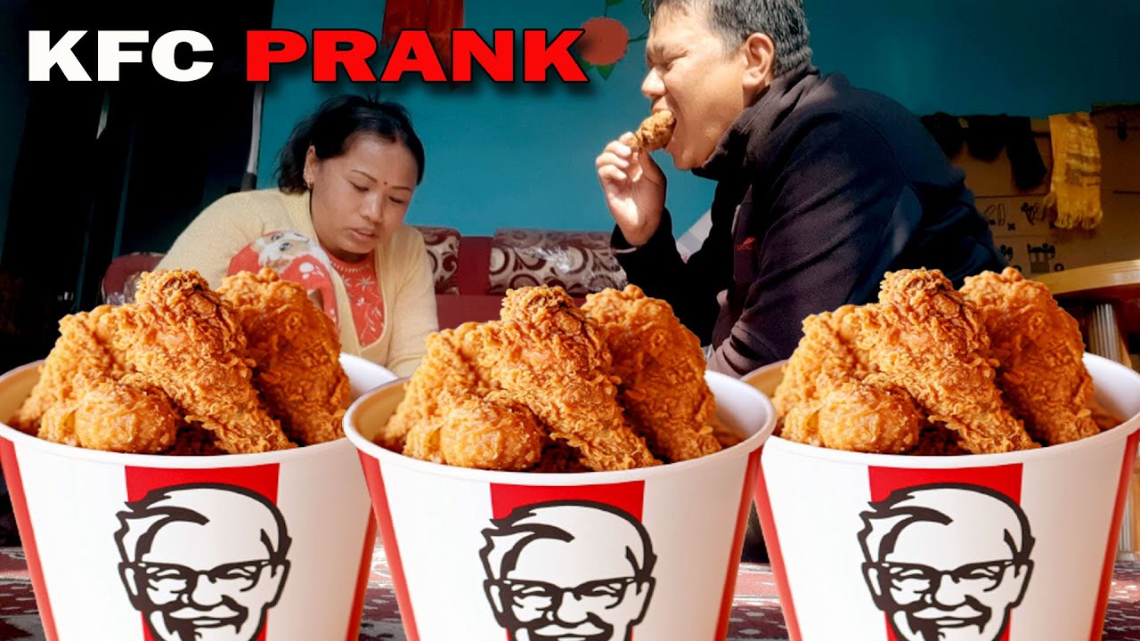 KFC PRANK 🥵 WITH HUSBAND | GANGA OFFICIAL @tham_thapa - YouTube