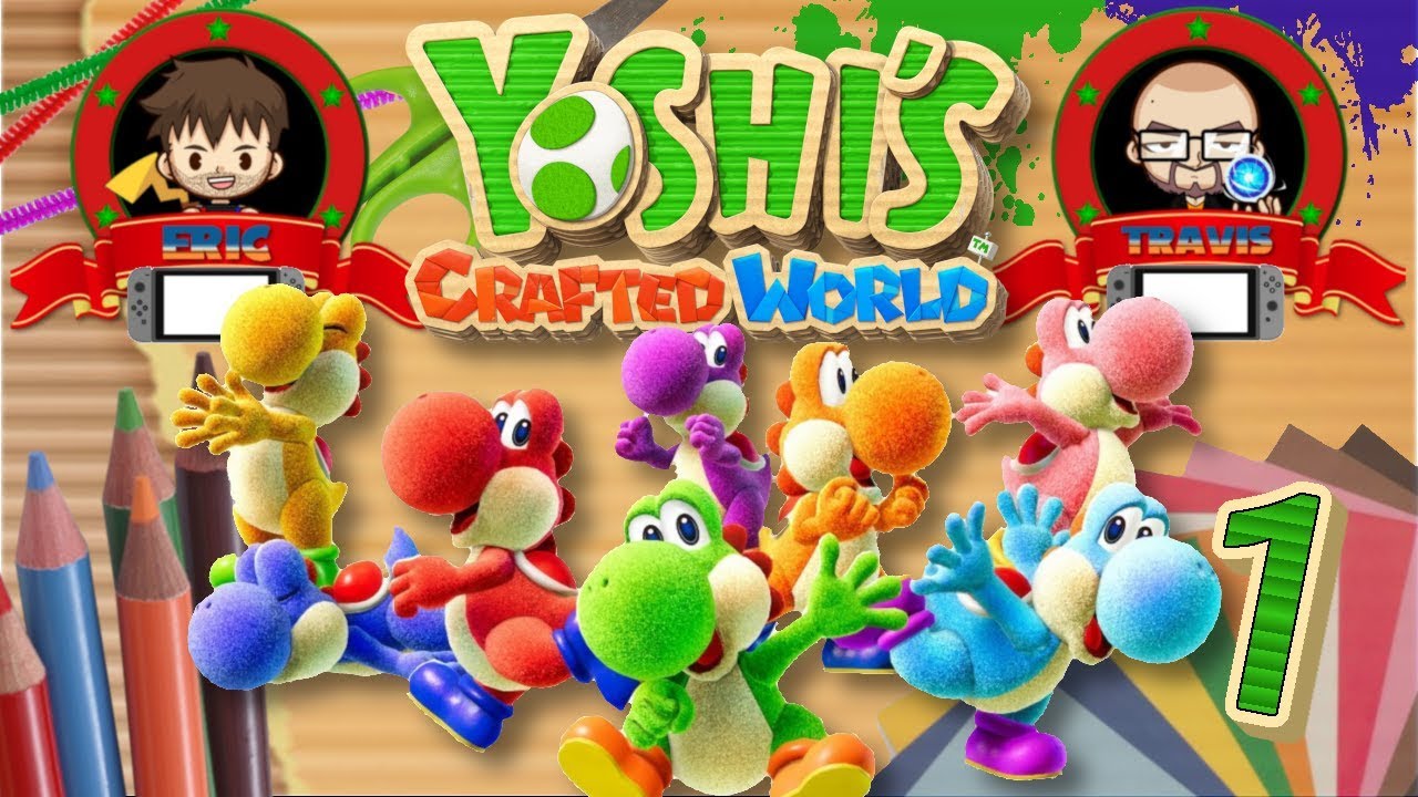 All Aboard the Yoshi Train | Yoshi's Crafted World - Episode 1 - YouTube