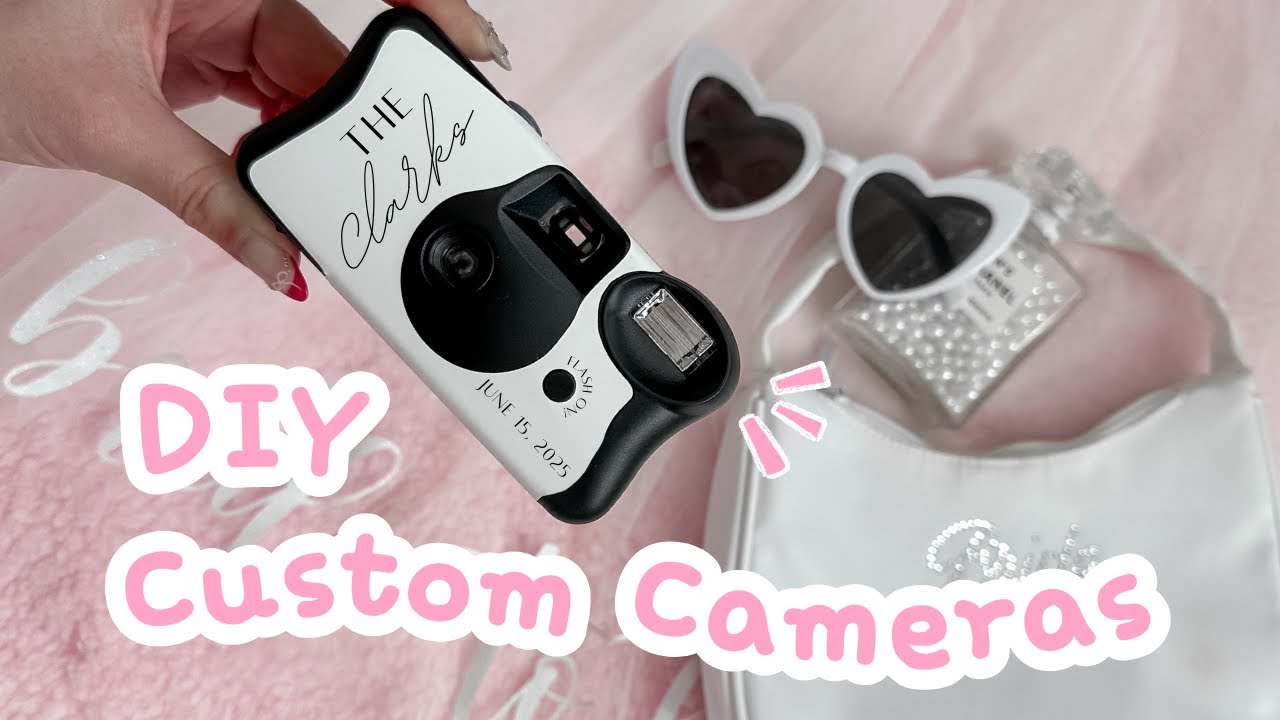 Tutorial: DIY Disposable Camera Covers (For beginners!) - YouTube